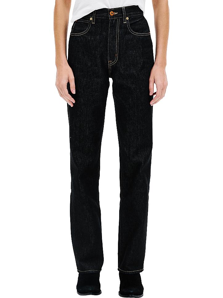 SLVRLAKE London High-Rise Straight Jeans
